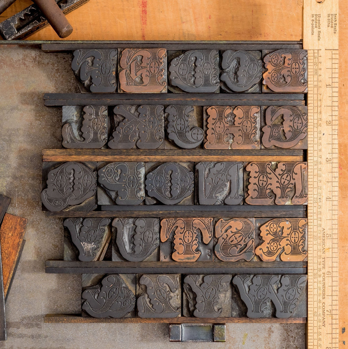 Collections Highlight: Engraved Type That Survived Two Fires – Hamilton ...