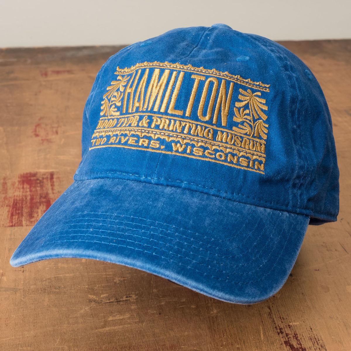 Limited Edition: Royal Blue Dad Cap – Hamilton Wood Type Museum
