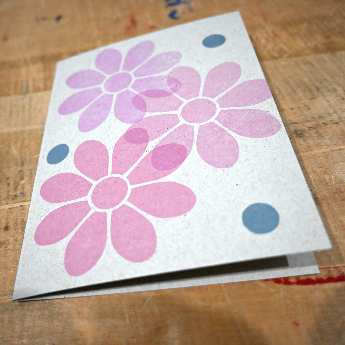 Floral Notecard – Hamilton Wood Type Museum