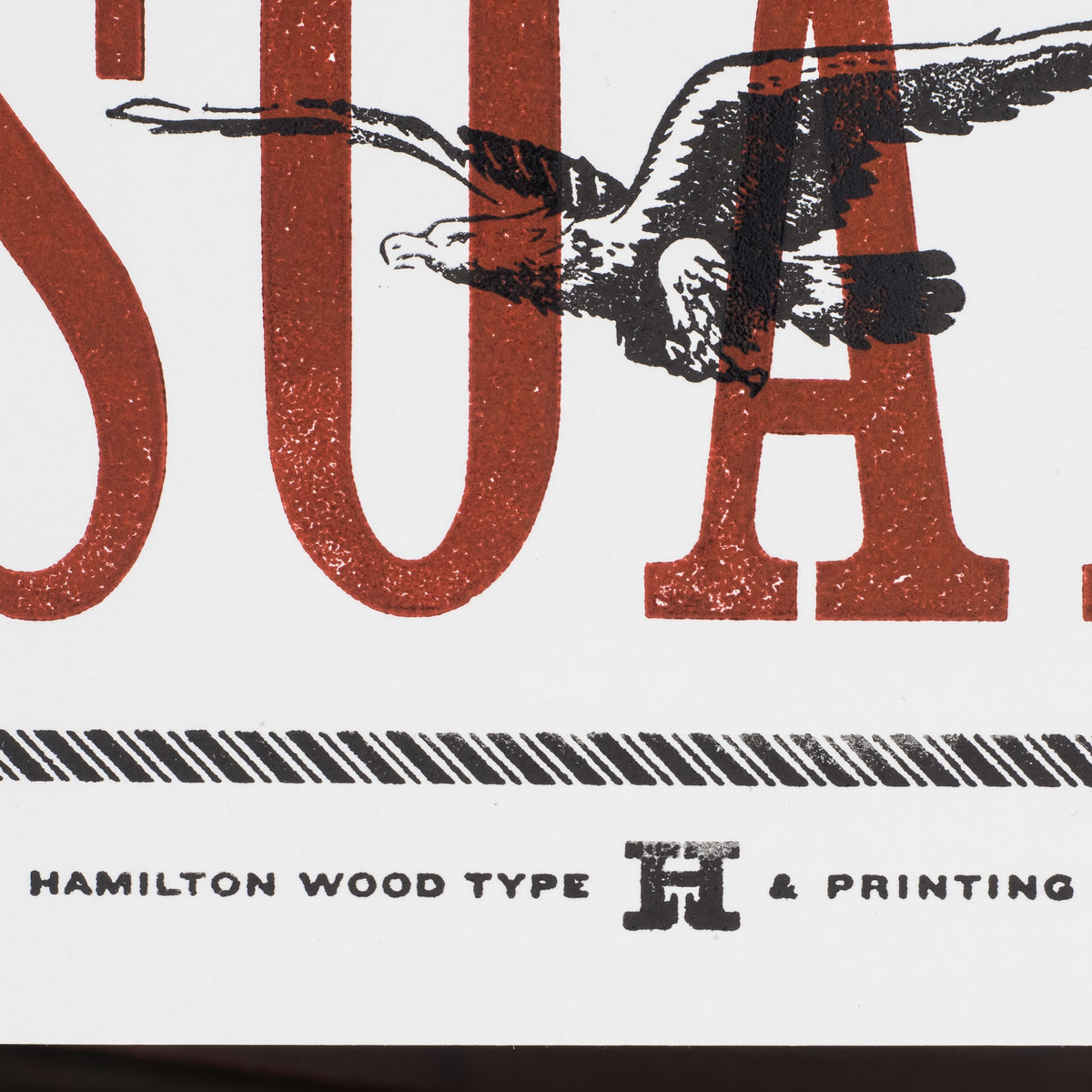 Original Print: SOAR Mini Poster – Hamilton Wood Type Museum