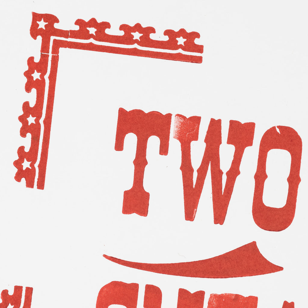 Original Print: Two Rivers Poster with Ornate Star Borders – Hamilton ...