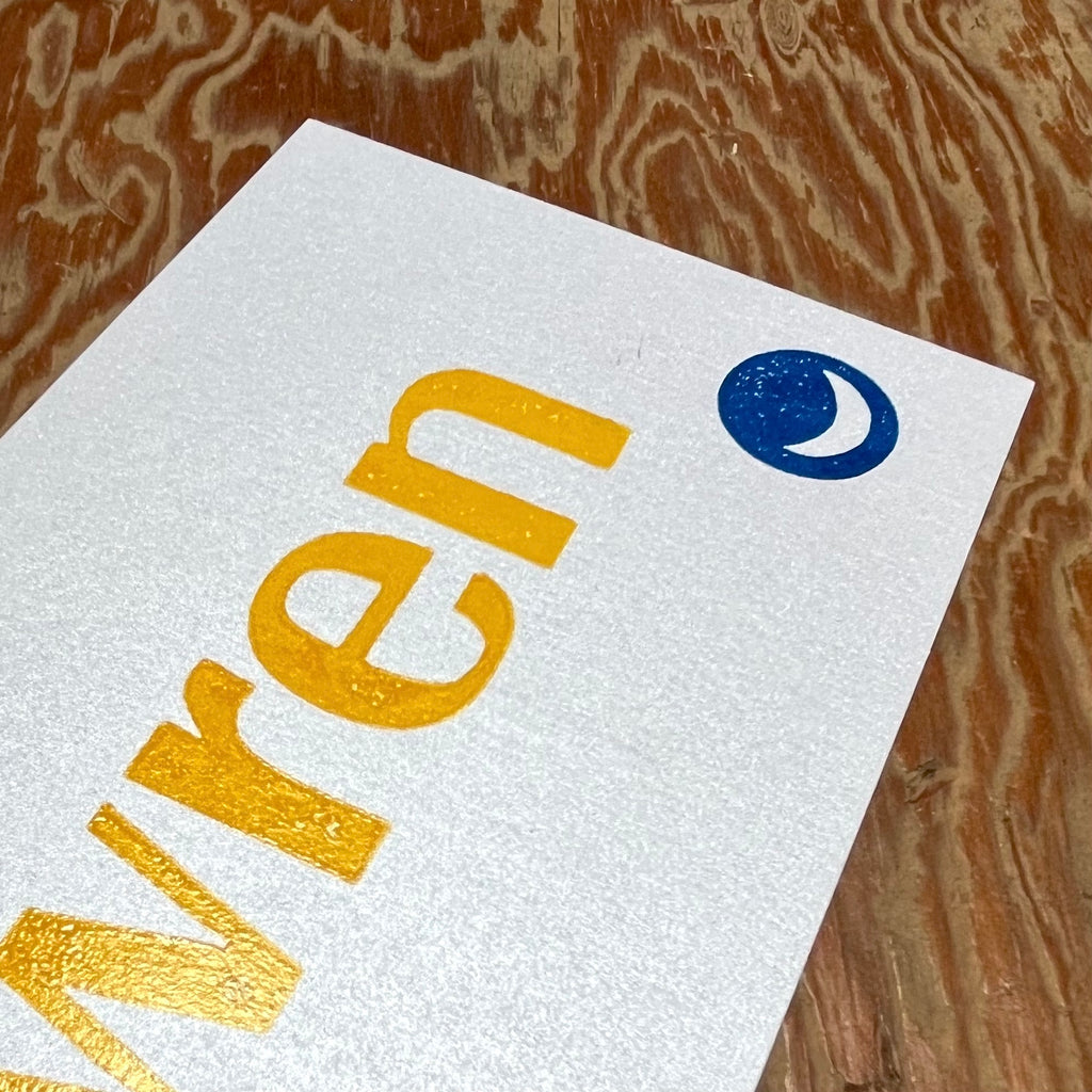 Wren card – Hamilton Wood Type Museum