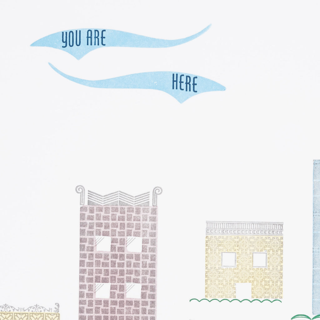 Original Print: Jen Farrell You Are Here Posters – Hamilton Wood Type ...