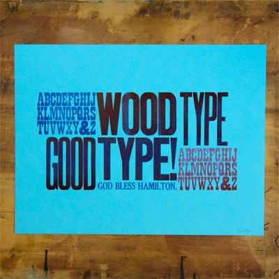 good type prints