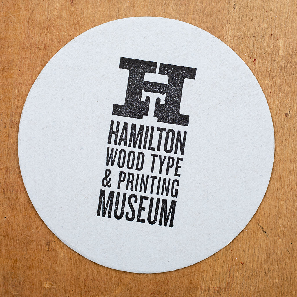 Hamilton Catchwords Coasters – Hamilton Wood Type Museum