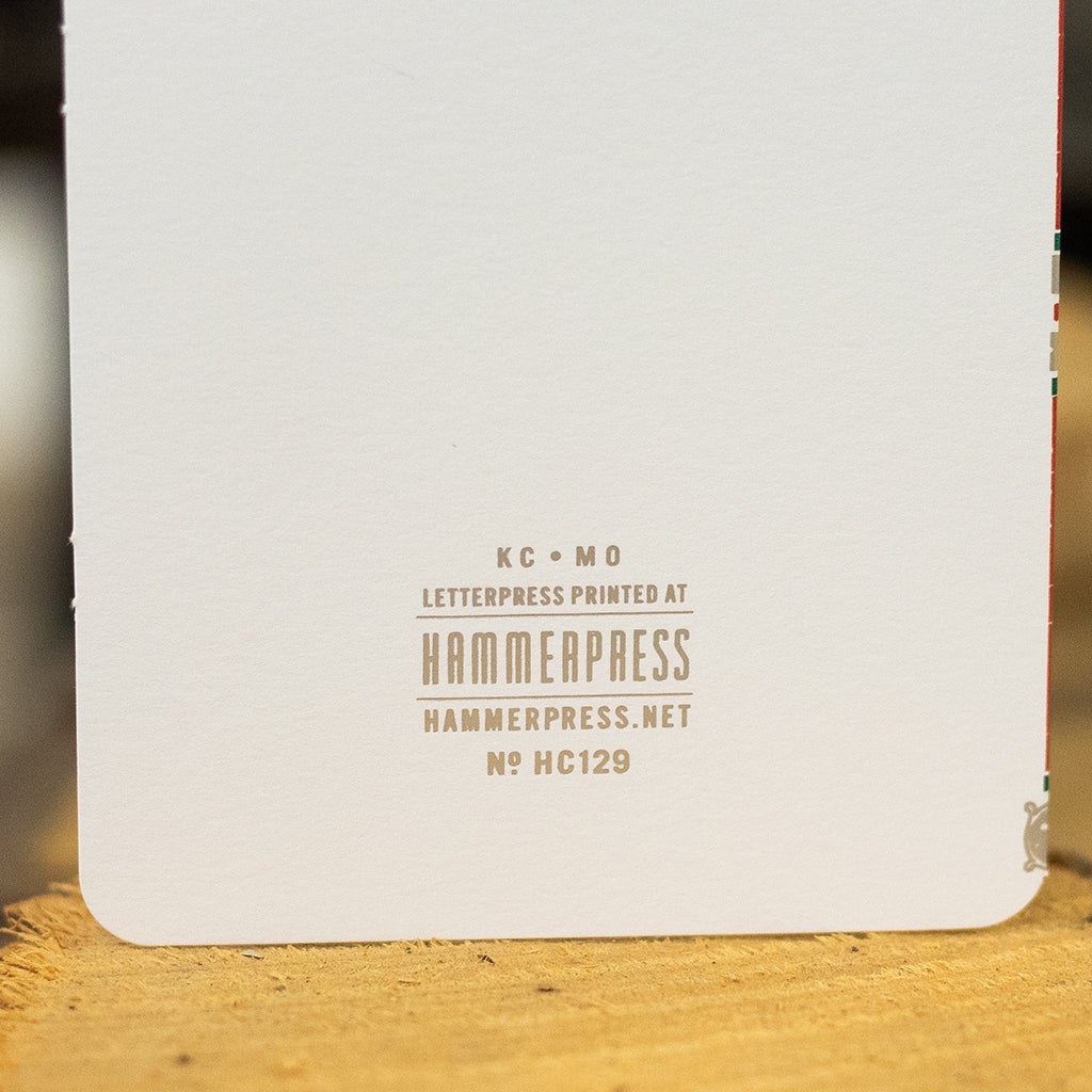 SOLD OUT Hammerpress Holiday Cards – Hamilton Wood Type Museum