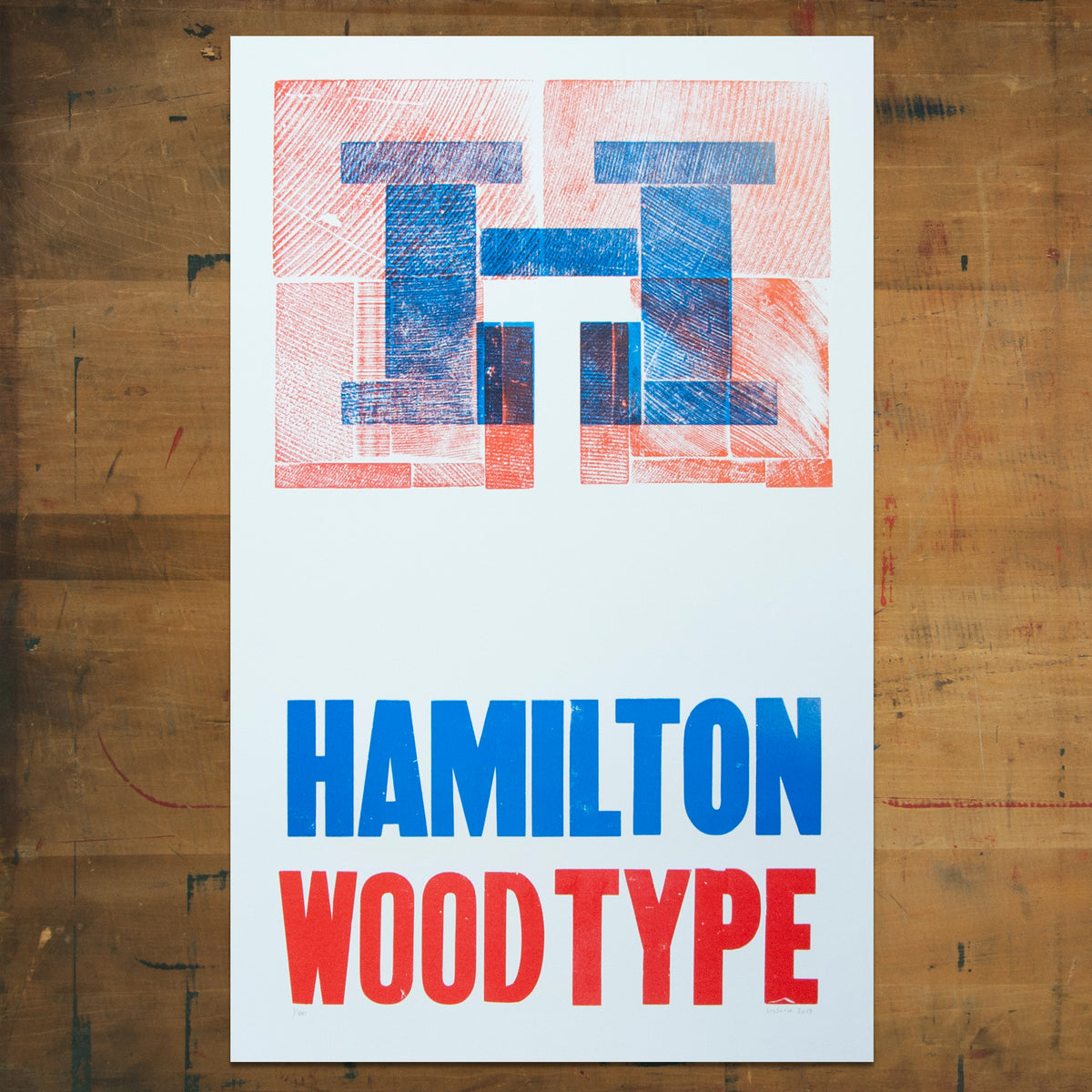 Original Print: Hamilton Logo – Hamilton Wood Type Museum