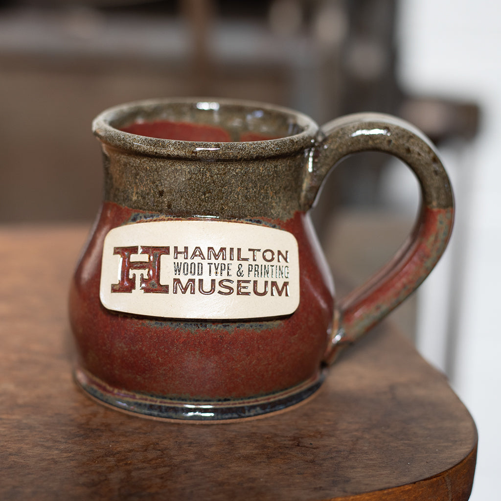 Hamilton Pot Belly Mugs – Hamilton Wood Type Museum