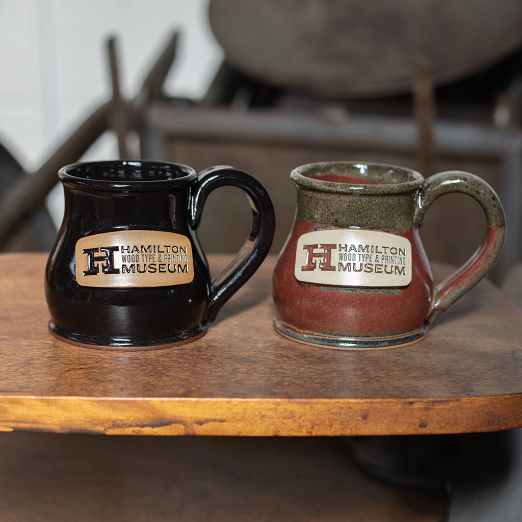 Hamilton Pot Belly Mugs – Hamilton Wood Type Museum