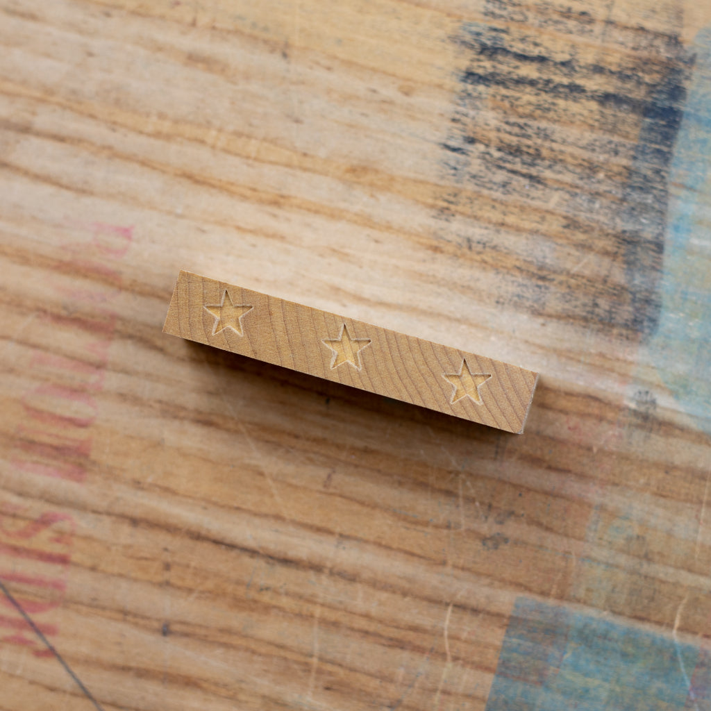 Wood Type Printer's Block: Star Borders – Hamilton Wood Type Museum